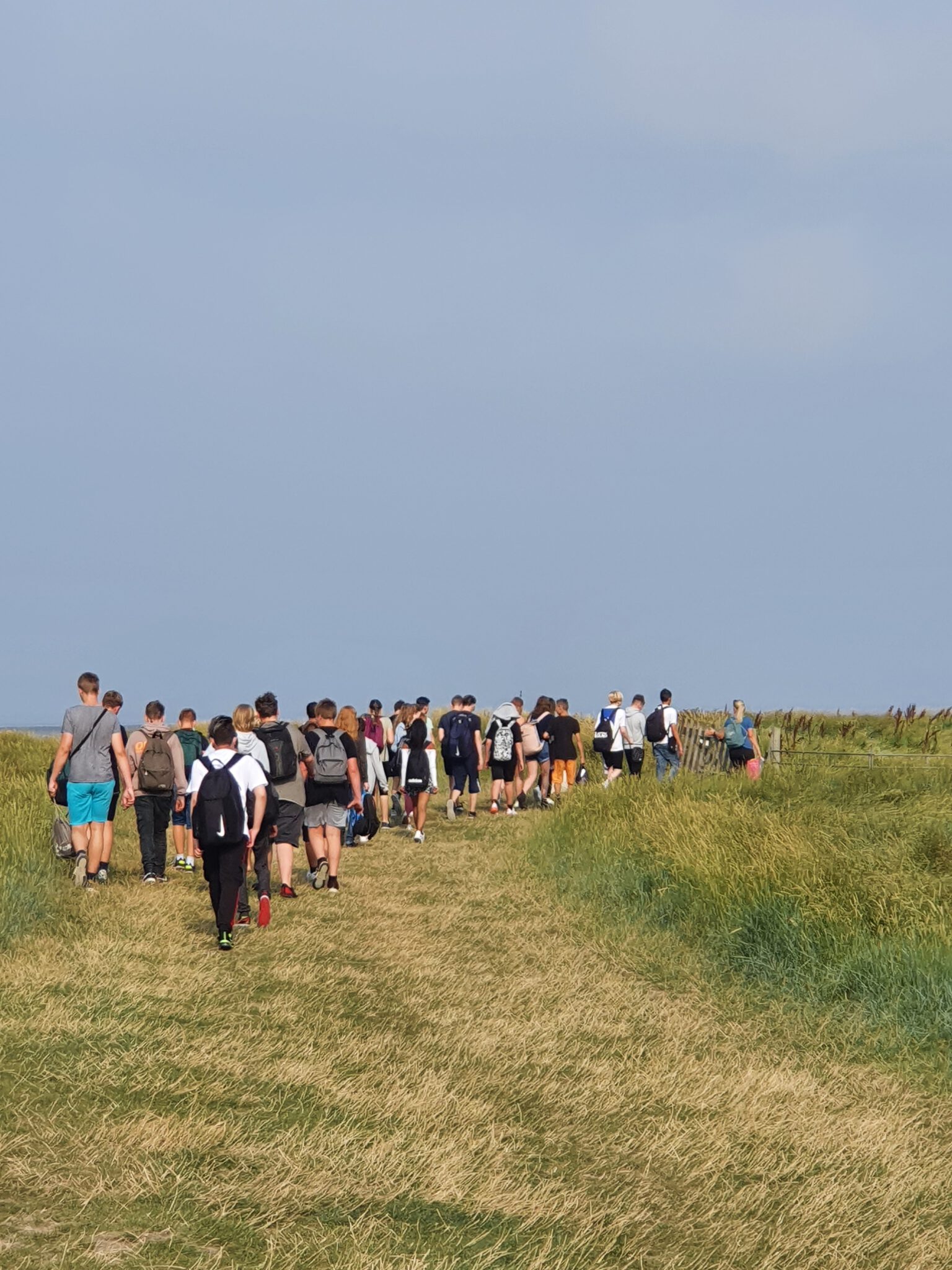 Achtklässler auf Exkursion im Watt – Unsere Projekte